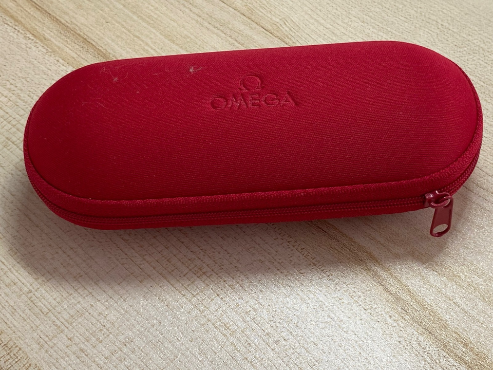 OMEGA Red Travel Watch Pouch Case Box Red for Service carriage | eBay UK