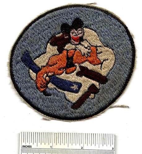 WW2 MICKEY MOUSE 349th Bomb Squadron WWII US Army USAAF Patch Cloth ...