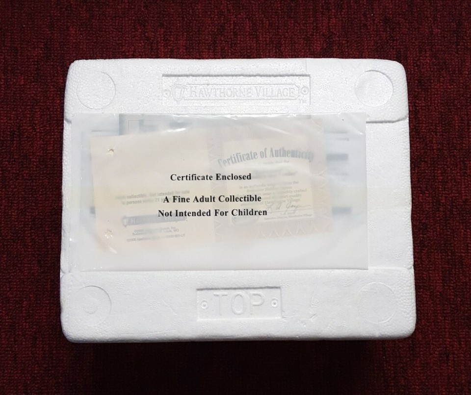 Hawthorne Village Budweiser Train Locomotive & Tender Holiday Express ...