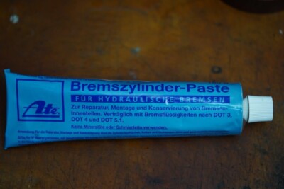 ATE BREMSZYLINDER 180g BRAKE ASSEMBLY PASTE RUBBER GREASE LUBE 03.9902 ...