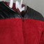 The Next Generation Captain Picard Duty Uniform Jacket TNG Red Costume ...