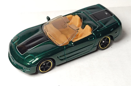Matchbox loose 2000 Corvette C5 convertible green | eBay