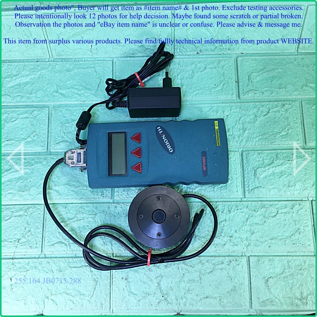 OPHIR ORION-TH & 30(150)A-SH, Laser Power Meter set as photo, sn:1081 ...