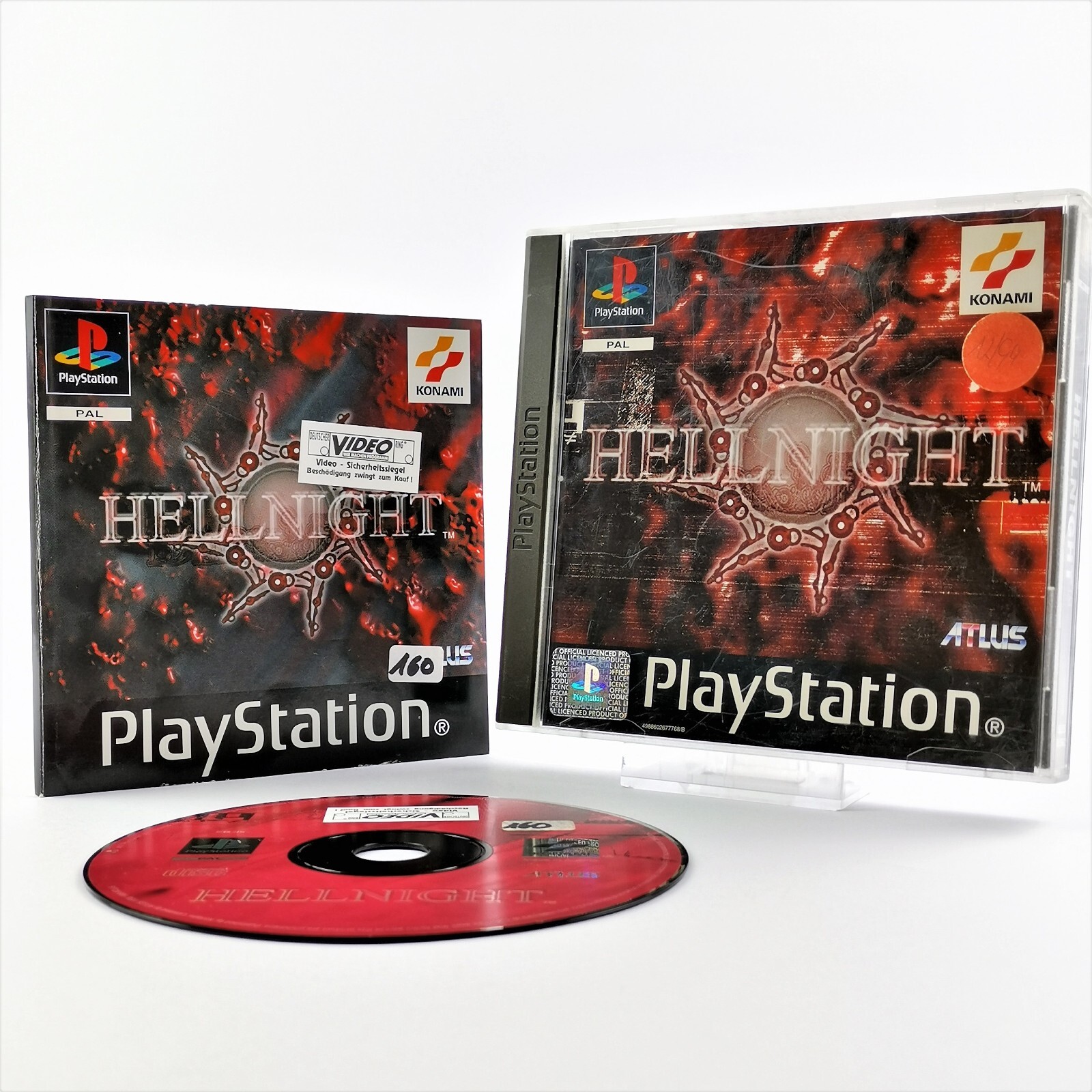 Sony Playstation 1 Spiel : Hellnight - OVP & Anleitung | PAL PS1 PSX Konami 4988602677768| eBay