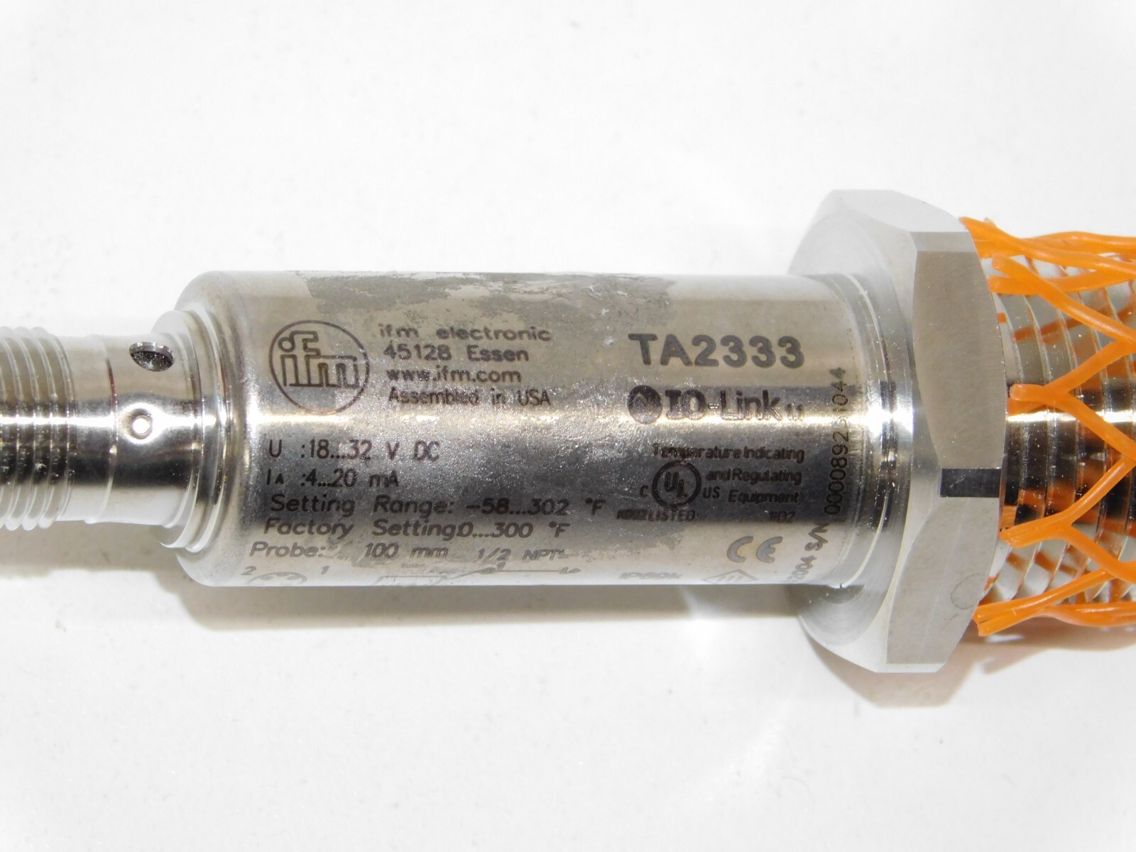 ifm TA2333 Temperature Transducer for sale online | eBay