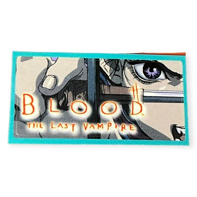 Sony PlayStation 2 PS2 Blood The Last Vampire Official Memory Card ...