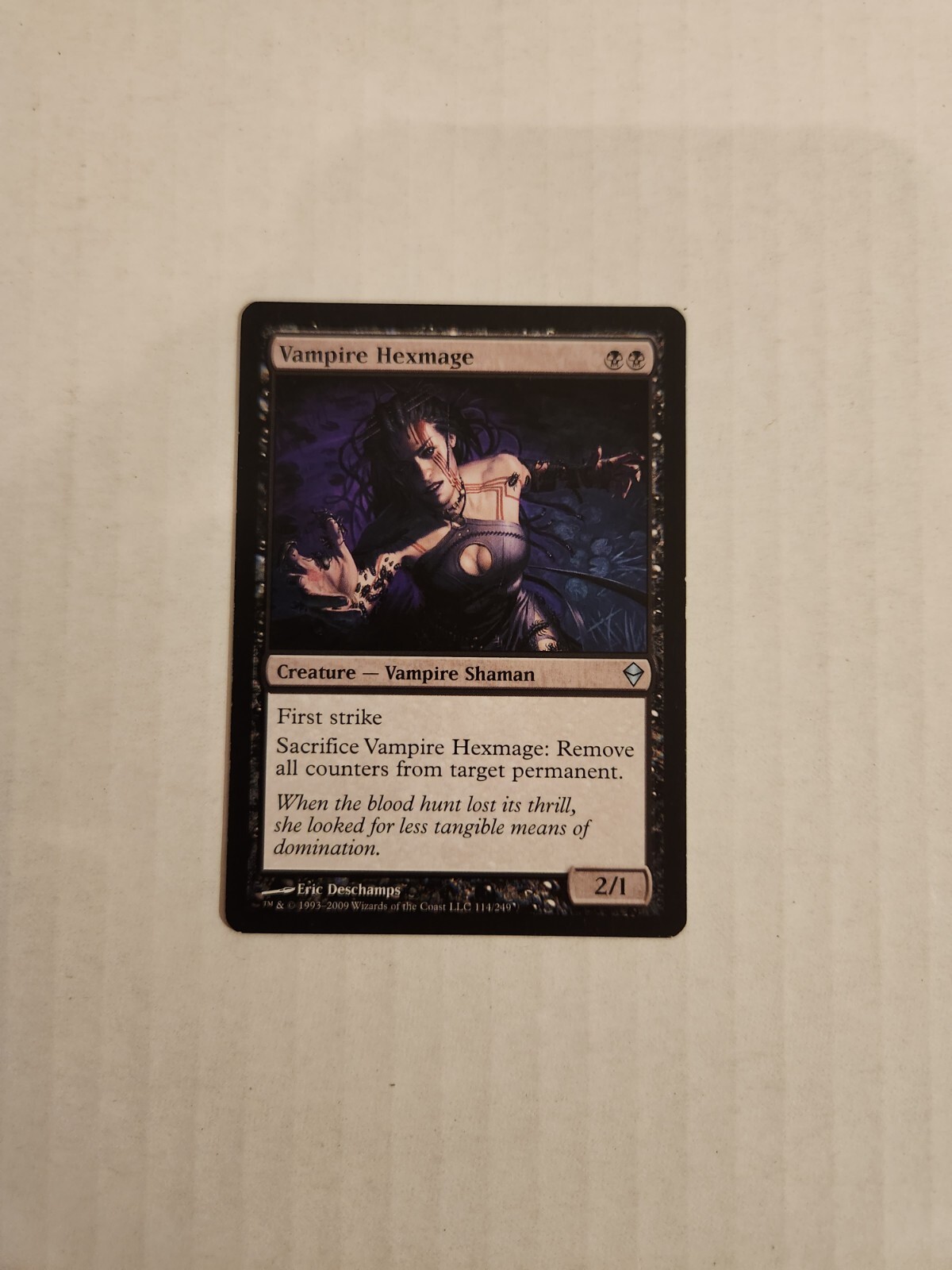 MTG Vampire Hexmage Zendikar 114/249 Regular Uncommon for sale online ...
