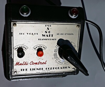 Lionel transformer 80 watt with new advanced features | eBay