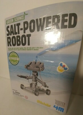 Salt Powered Robot Kit Kidz Labs Green Science Kit | eBay