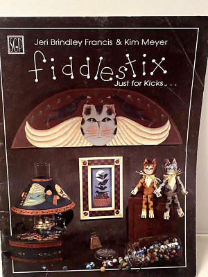 Cats Fiddlestix Just for Kicks Decorative Painting Jeri Francis Kim ...