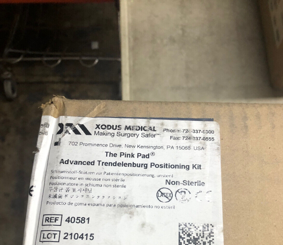 XODUS MEDICAL The Pink Pad 40583 Trendelenburg Positioning Kit Safer ...