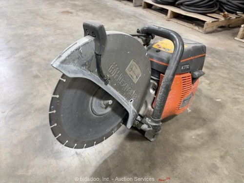 2021 Husqvarna K770 14" Hand Held Portable Concrete Cut off Saw Gas ...