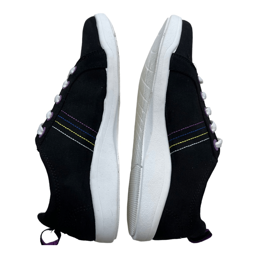 Vionic Beach Stinson Women’s 6 Lace Up Sneakers-Sustainable Black ...