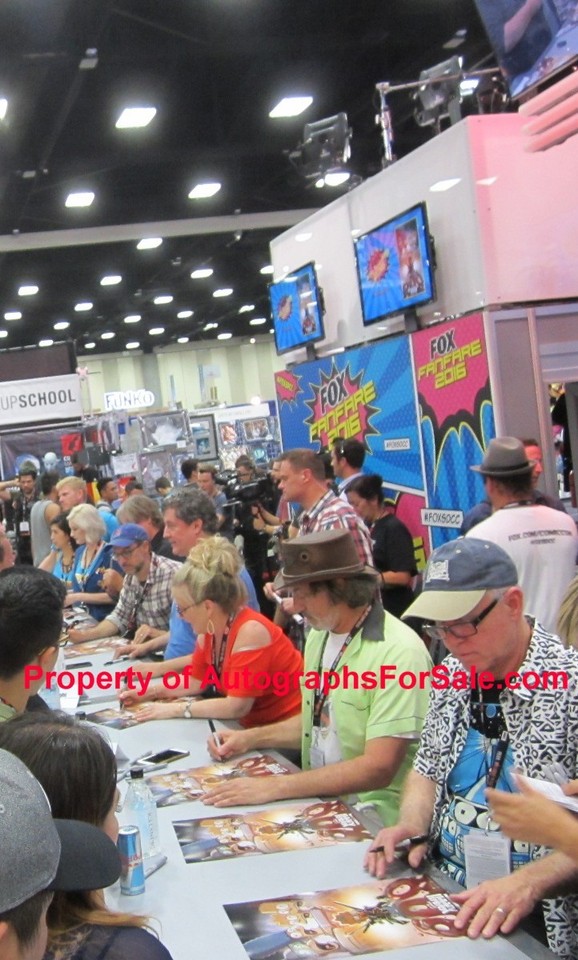 Matt Groening Nancy Cartwright signed Simpsons Tapped Out 2016 SDCC ...