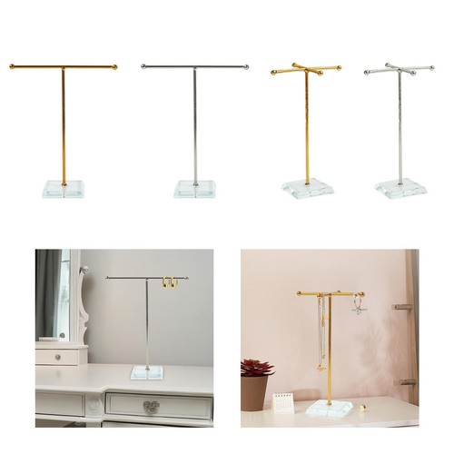 Jewelry Organizer Iron Necklace Hanger for Earrings Pendant Necklaces ...