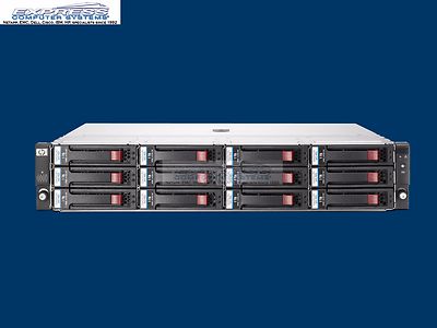 HP StorageWorks D2600 Storage Array 12x 4TB 6G SAS 7.2K 3.5" LFF AJ940A ...