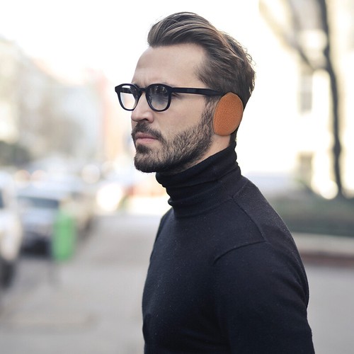 4 Pairs Ear Mitts Bandless Ear Muffs For Men & Women, Soft Fleece Ear ...