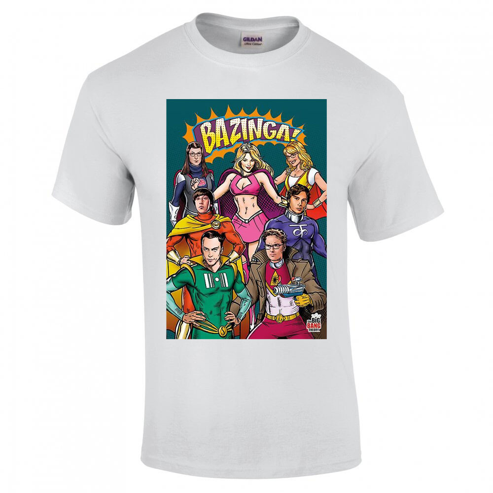 Horror 80s Cool Funny Film Movie Novelty for Bazinga Comic Big Bang ...