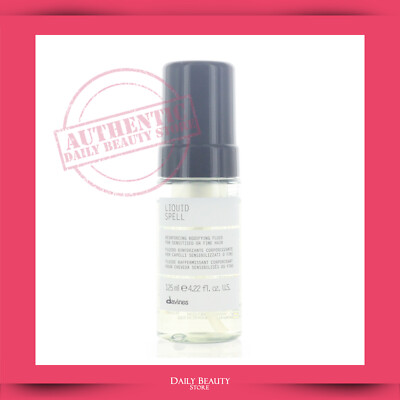 Davines DAV Liquid Spell Reinforcing Bodifying Fluid Mousse 125ml 4 ...