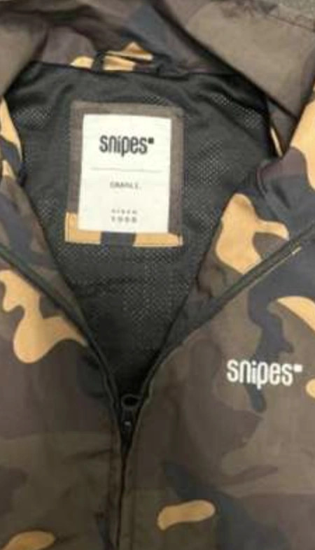 SNIPES Veste de pluie Enfant Camouflage Logo Polyester (EU 36) | eBay