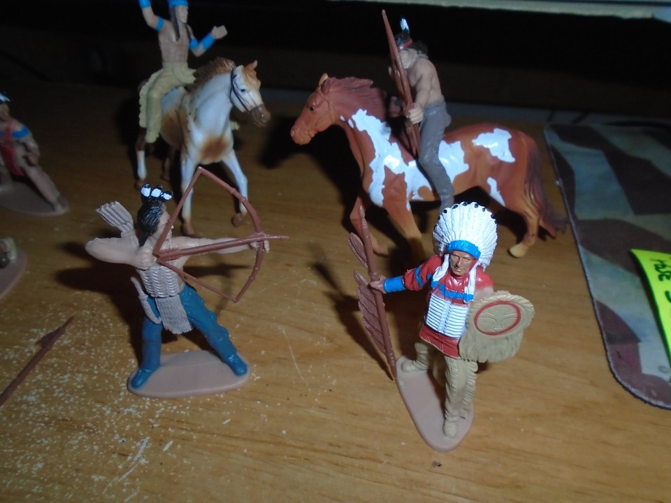 6 Vintage new ray Vinyle 1990s Lot Indans and 2 Horses Horses | eBay