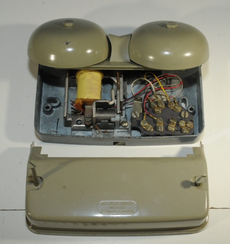 Bell System Telephone Ringer L1A-49 Dual Bell Western Electric with ...