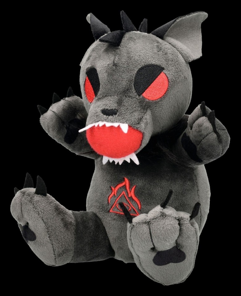 Plush Figure Demonic Monster Chupacabra Gothic Cuddly Toy Gift H 18 ...