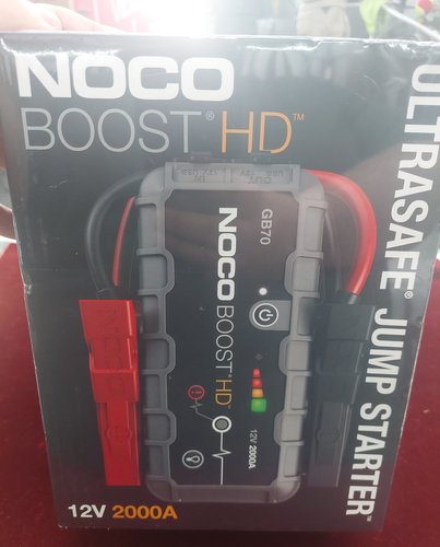 NOCO Boost HD GB70 2000A 12V UltraSafe Portable Lithium Battery Jump ...