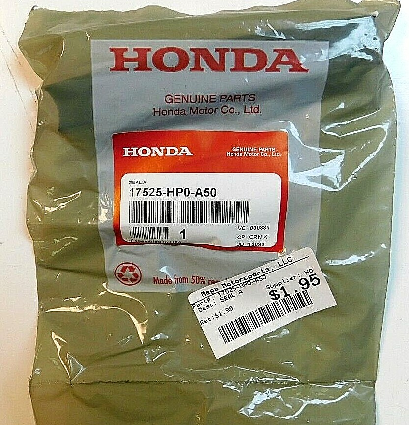 Honda SEAL A 17525-HP0-A50 OEM for sale online | eBay
