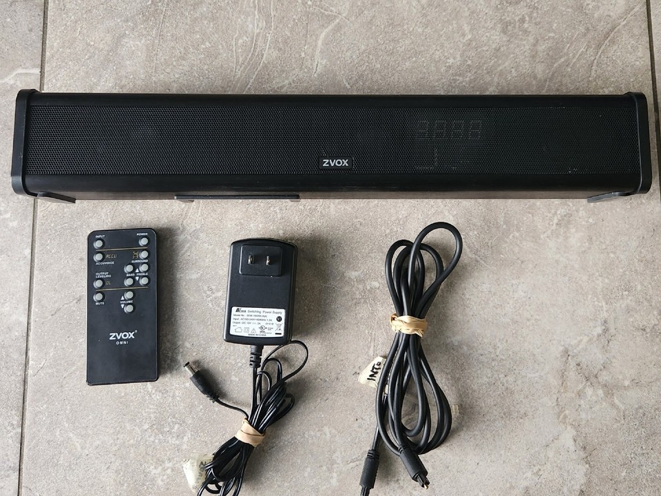 Zvox AccuVoice AV200 TV Speaker Dialogue Clarifying Soundbar With ...