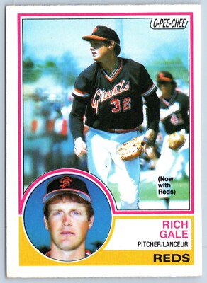 RICH GALE 1983 O-PEE-CHEE 83 NO 243 NRMINT+ 57828 | eBay