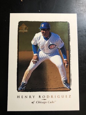 1998 SP Authentic #64 Cubs Henry Rodriguez Baseball Card | eBay