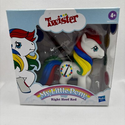 My Little Pony Retro Twister Mashup Hasbro Right Hoof Red Pony MLP NEW ...