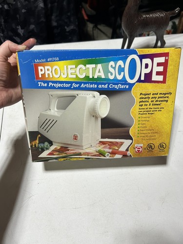 Apco Projecta Scope Magnifying Art 5x Projector Drawing Hobby Crafts ...