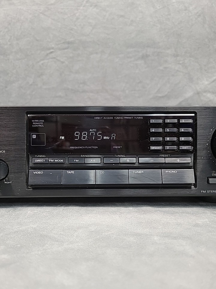 Sony STR-AV320 Audio/Video AV Control Center 2 Channel AM/FM Stereo ...