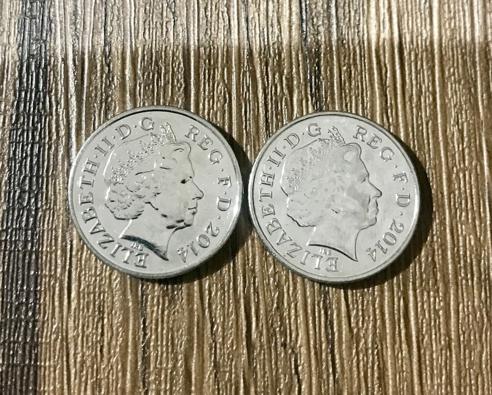 Double Sided Coin 10p [Heads or Tails] Made From Real Coins - Same ...