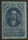 Travelstamps: Cigarette Tax Stamps Series of 1910 Act of 1909 20 ...