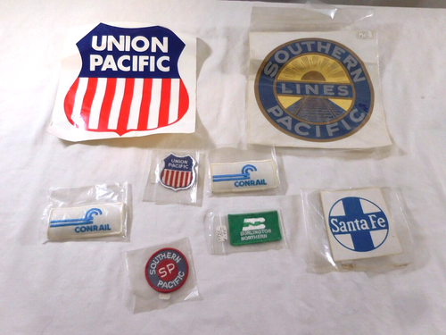 Union Pacific Steam Locomotive Train Railroad Engine Car DECAL Railroad ...