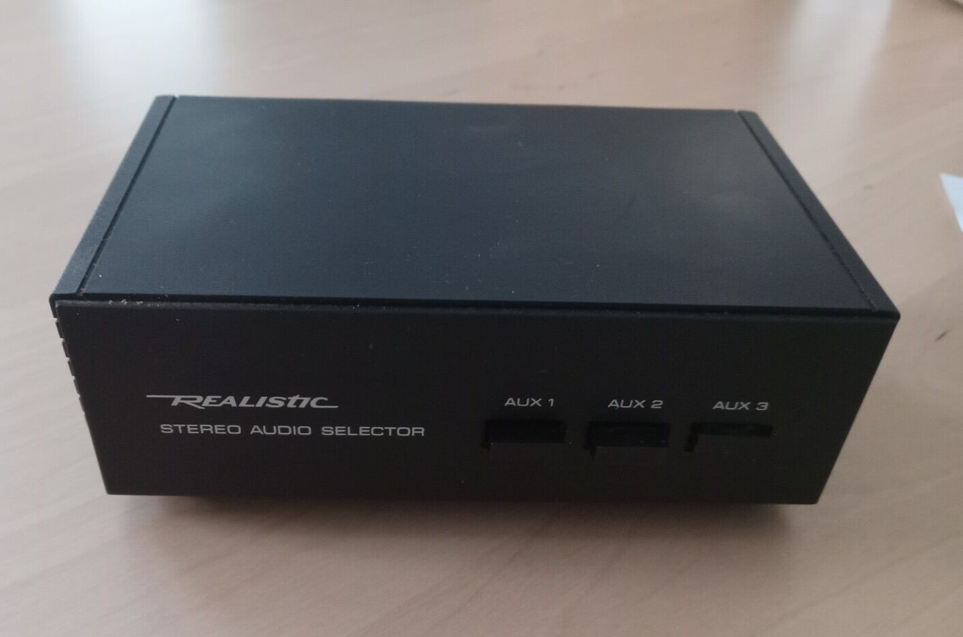 Realistic 42-2110 Stereo Audio Selector 3 in 1 out for sale online | eBay