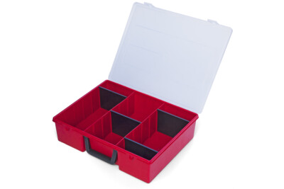 Große stabile Sortierbox variable Einteilung Sortimentsbox ...