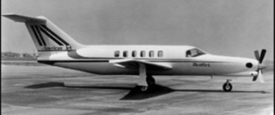 Gulfstream American Hustler 400 Airplane Desk Wood Model Small New | eBay