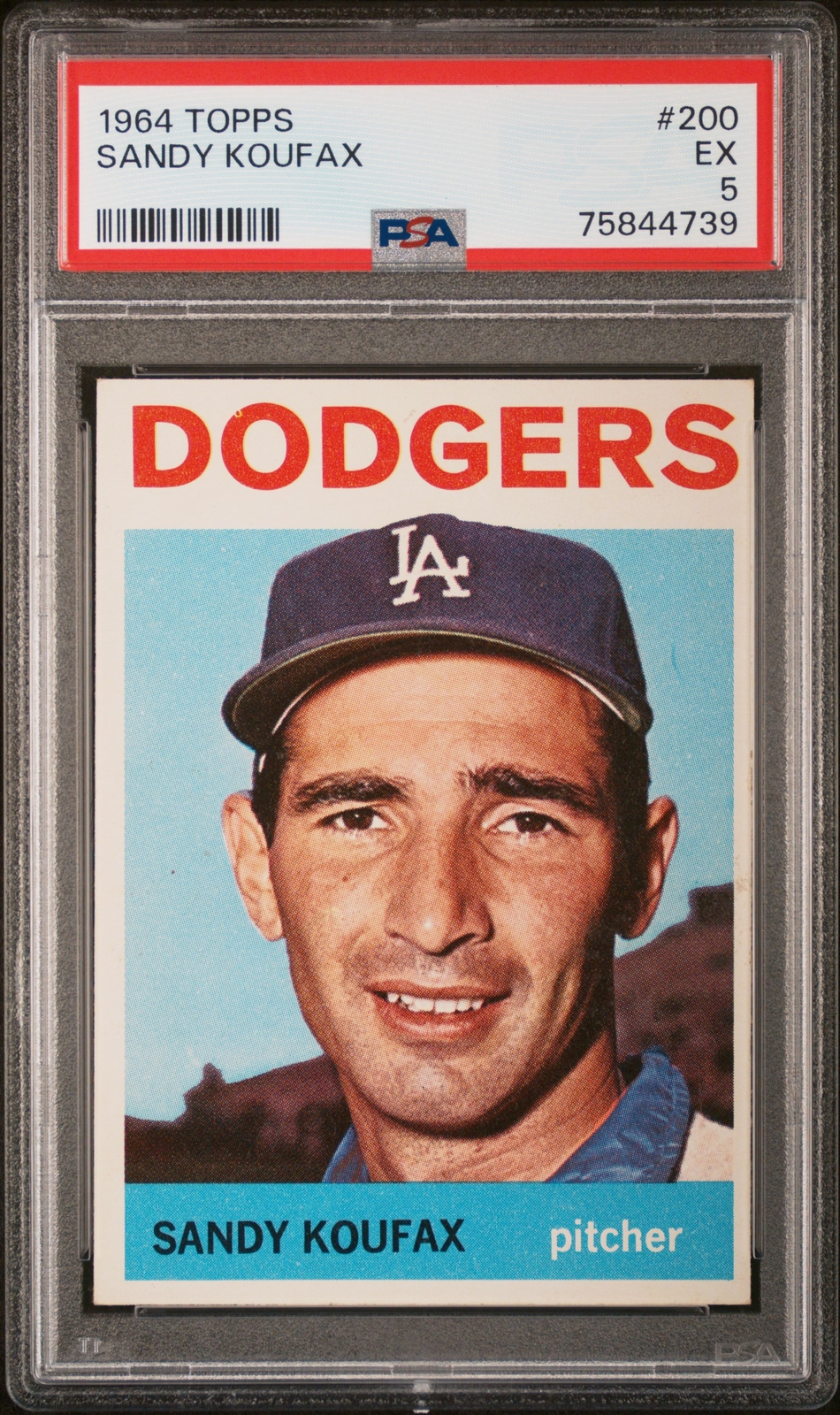 1964 Topps #200 Sandy Koufax PSA 5 | eBay