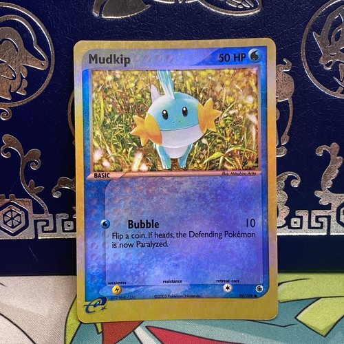 Mudkip - 59/109 - Pokemon Ex Ruby & Sapphire Reverse Holo Rare NM-LP | eBay
