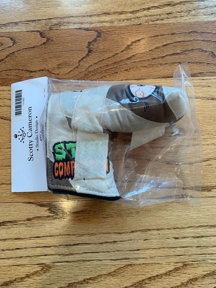 2018 Scotty Cameron Titleist Halloween Stiff Competition Putter Cover ...