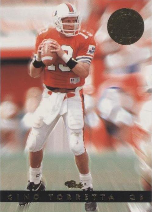 1993 Classic Images - Gino Torretta #44 (RC) for sale online | eBay
