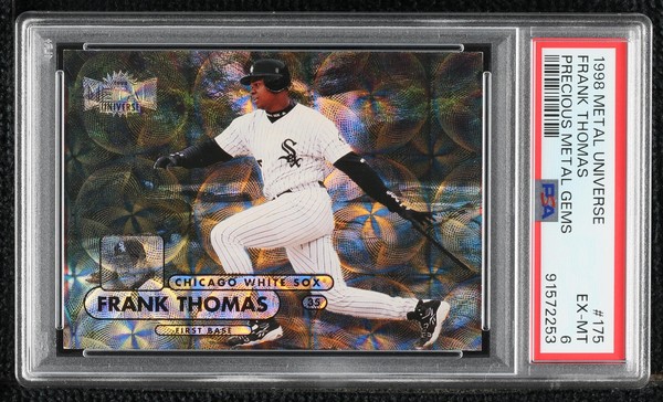 1998 Metal Universe - Precious Metal Gems #175 Frank Thomas /50 for ...