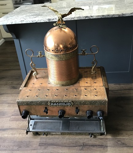 Rancilio Z9 COPPER & BRASS Semi Automatic Espresso Machine 120V FREE ...