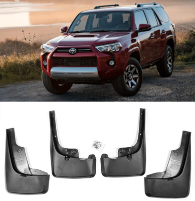 OE Style F&R Mud Flaps Mud Guards Splash For 11-Up 4Runner w/o Ground ...