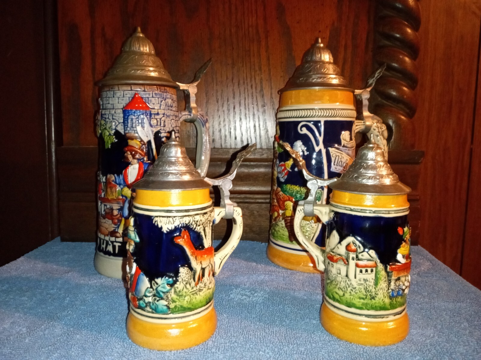 Lot of 4 Vintage West Germany Steins | eBay