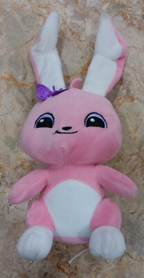 Animal Jam Pink Fuzzy Bunny Plush Stuffed Toy No Code Easter | eBay